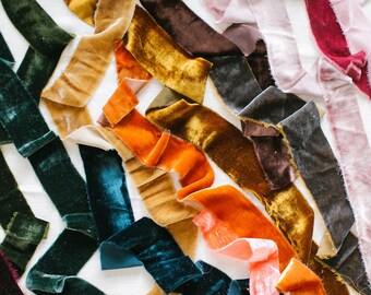 Velvet ribbon | Etsy