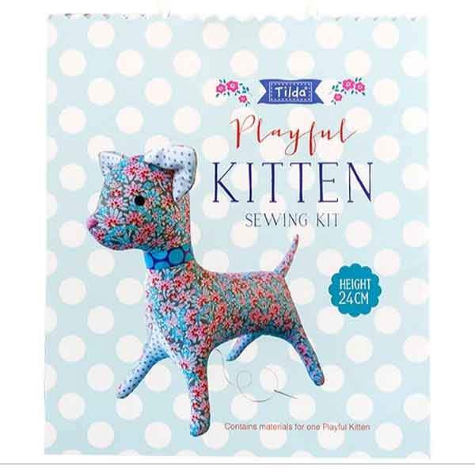 Tilda Make Your Own Playful Kitten Cat Craft Kit Tilda Sewing | Etsy