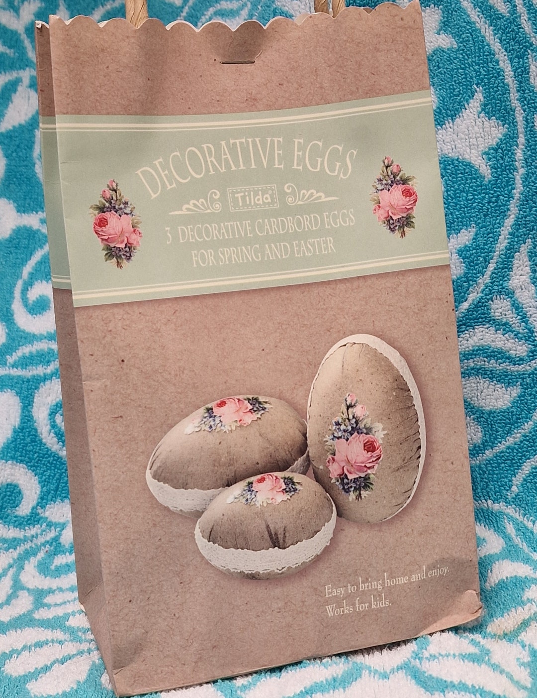 Tilda Make Your Own Decorative Easter Egg Craft Kit - Etsy