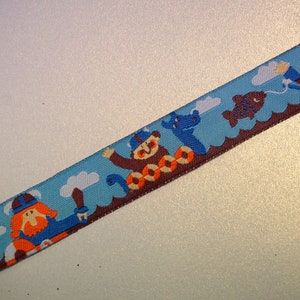 Viking Boat Jacquard 15mm (1/2") Woven Embroidered Ribbon Trim Braid ...