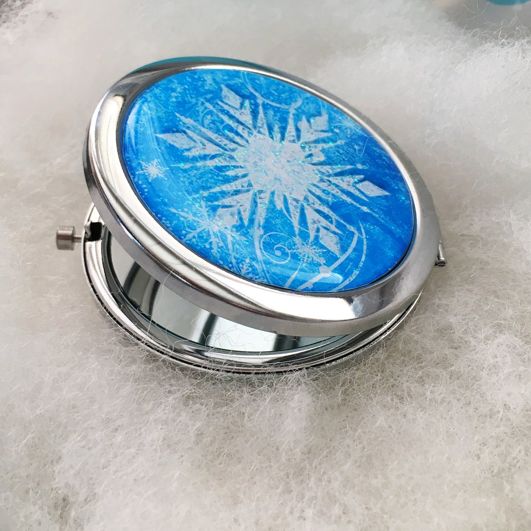 Frozen Snowflake Compact Mirror - Etsy