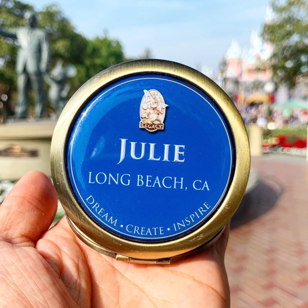Personalized Legacy Name Tag - Compact Mirror. Cast Member. - Etsy