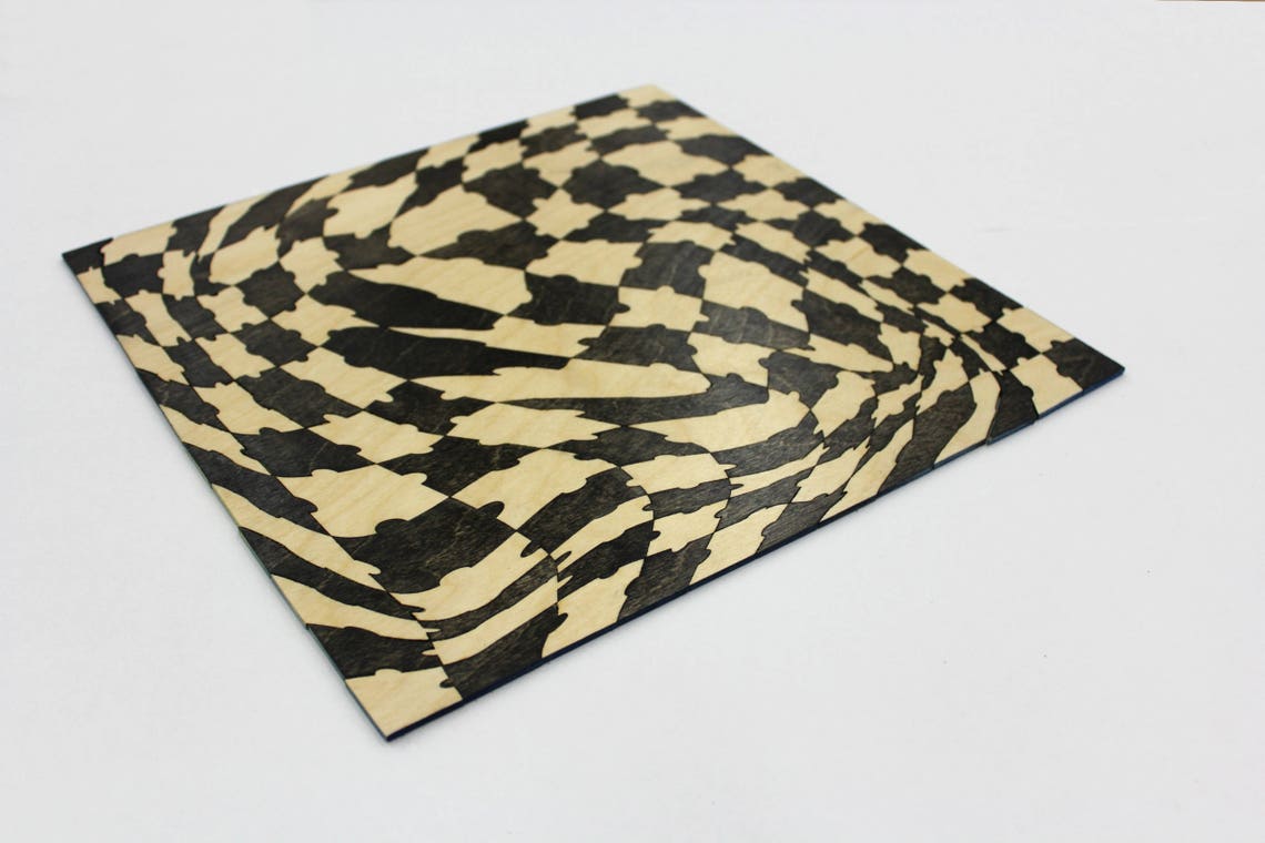 Checkerboard Jigsaw Puzzle - Etsy