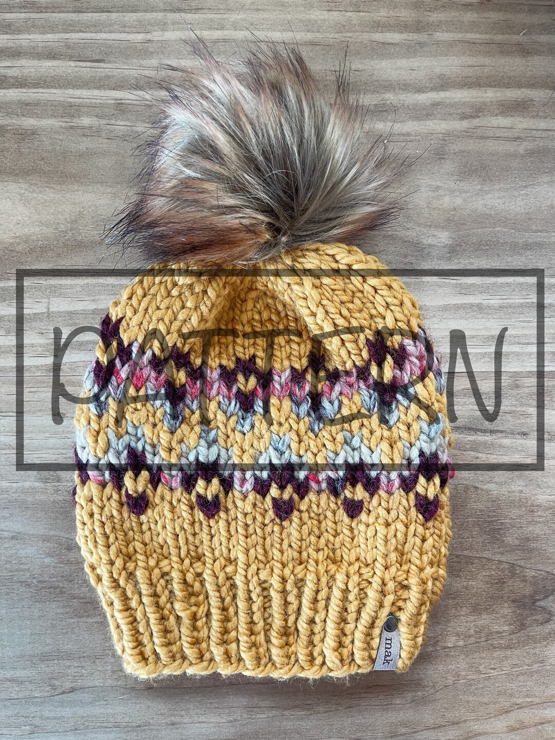 PATTERN Knitting Pattern for Oasis Hat Winter Hats - Etsy