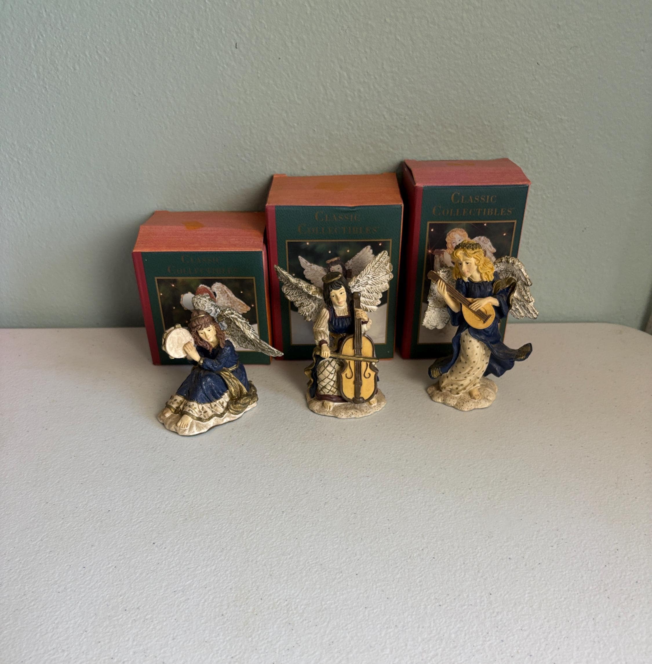 May Department Stores Classic Collectibles Set of Three Musical Angel ...
