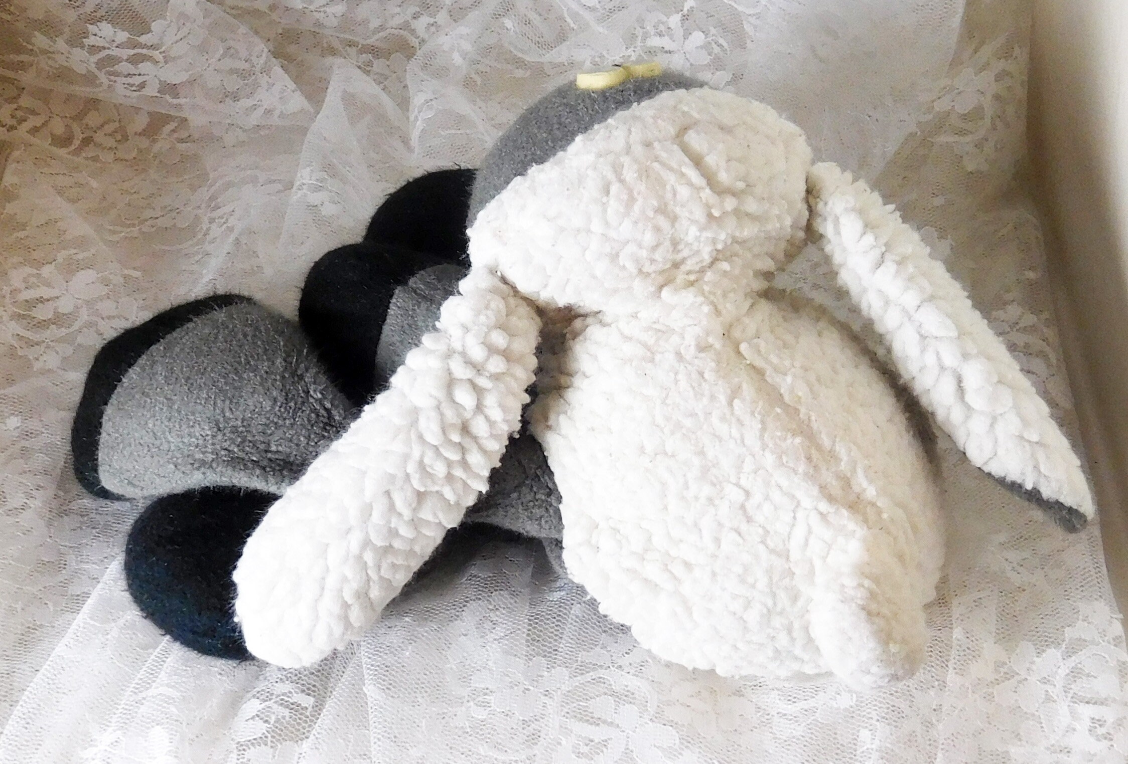 1985 Hallmark Sherman Sheep Plush Toy - 14" Floppy Dangly Legged Lamb ...