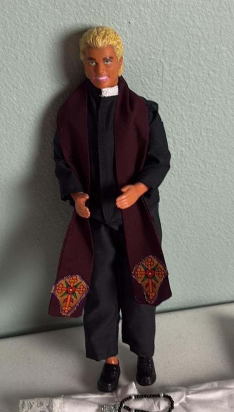 1990 Mattel Ken Doll as Father Ronald Edward Lussier Catholic Priest - Etsy