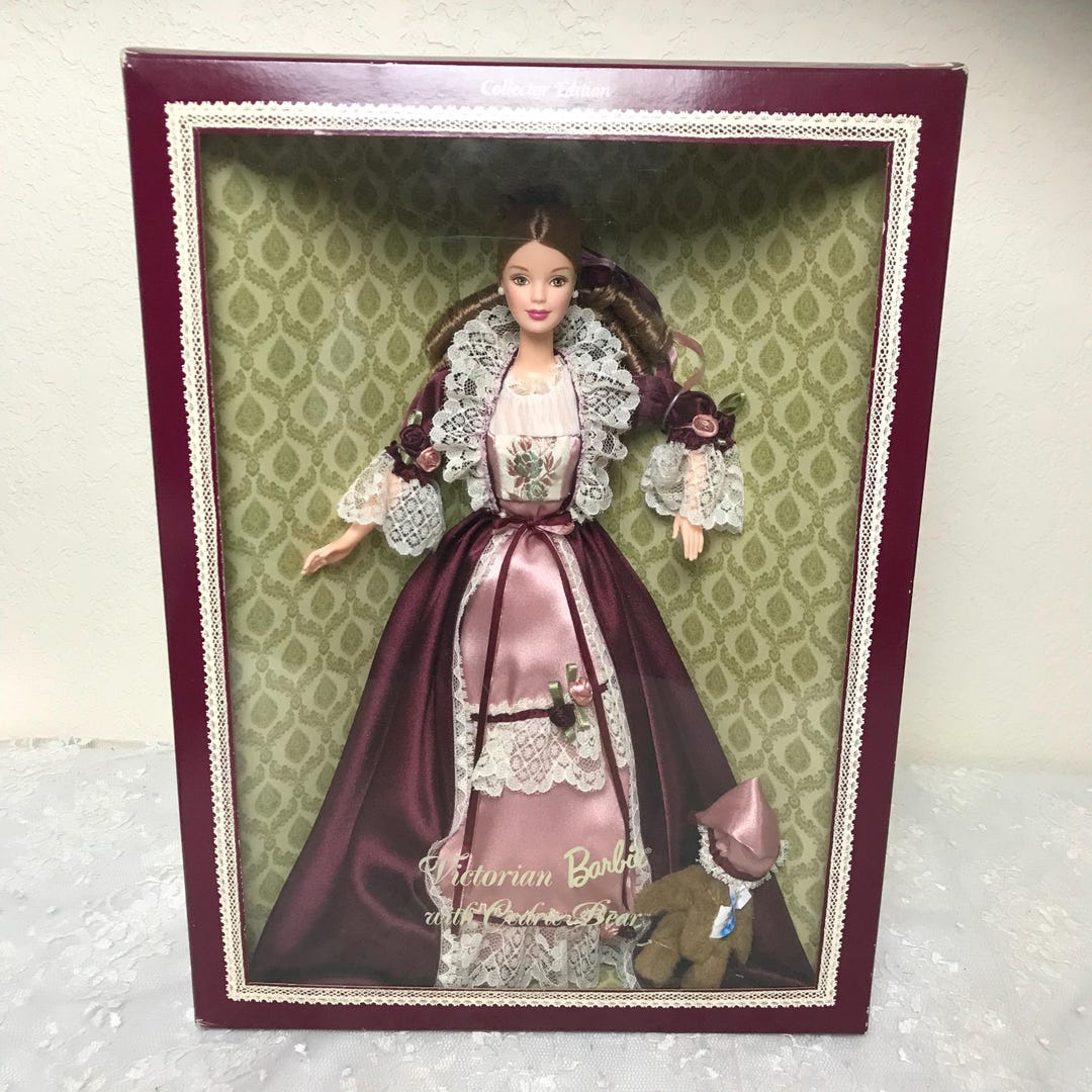 Mattel 1999 Victorian Barbie Doll With Cedric Bear Collector Edition ...