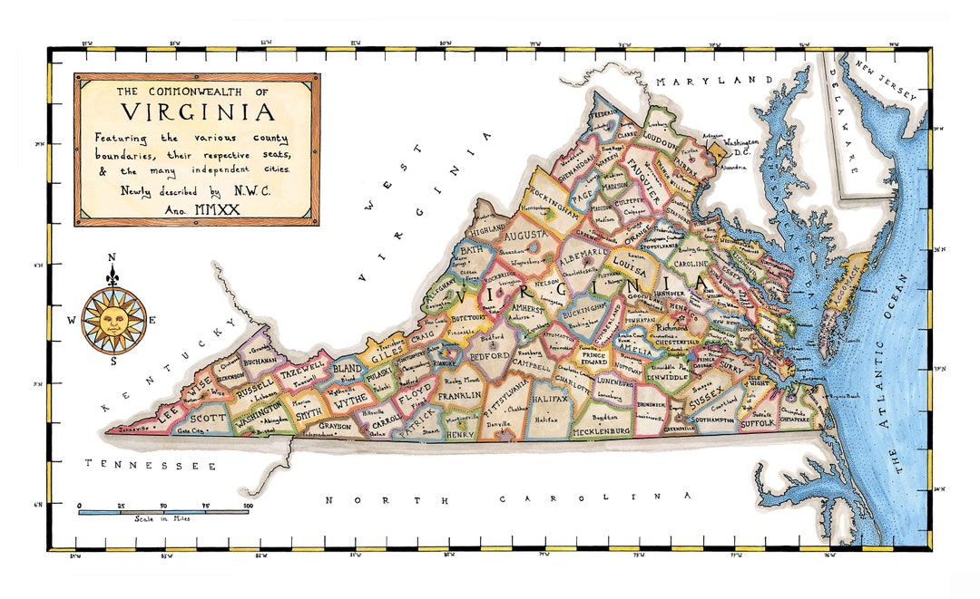 State of Virginia - Etsy