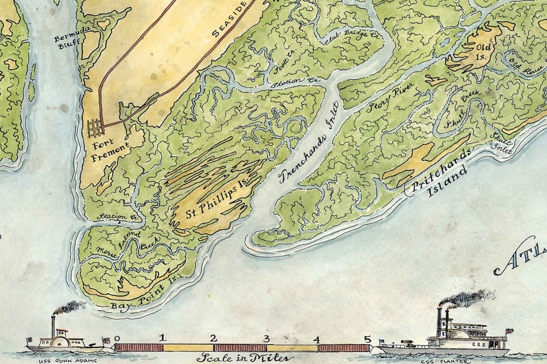 The Sea Islands of Beaufort, South Carolina - Etsy