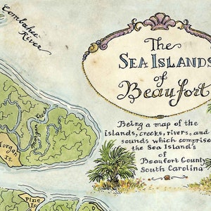 The Sea Islands of Beaufort, South Carolina - Etsy