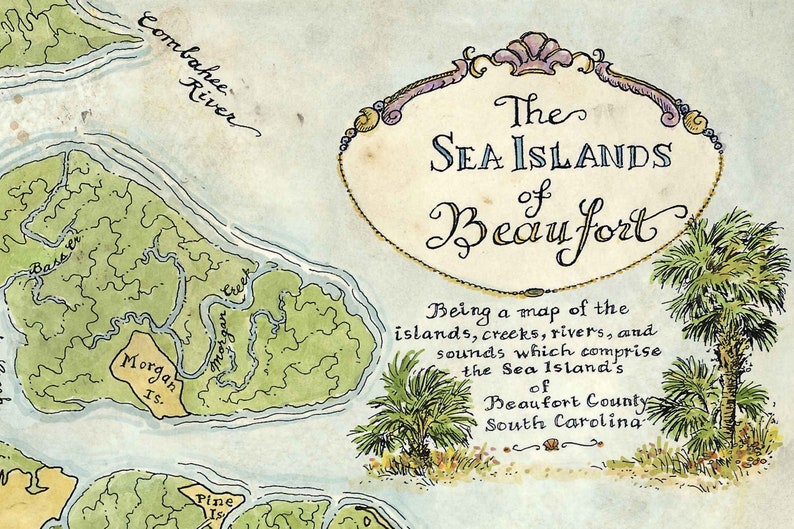 The Sea Islands of Beaufort, South Carolina - Etsy