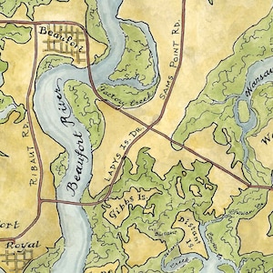 The Sea Islands of Beaufort, South Carolina - Etsy