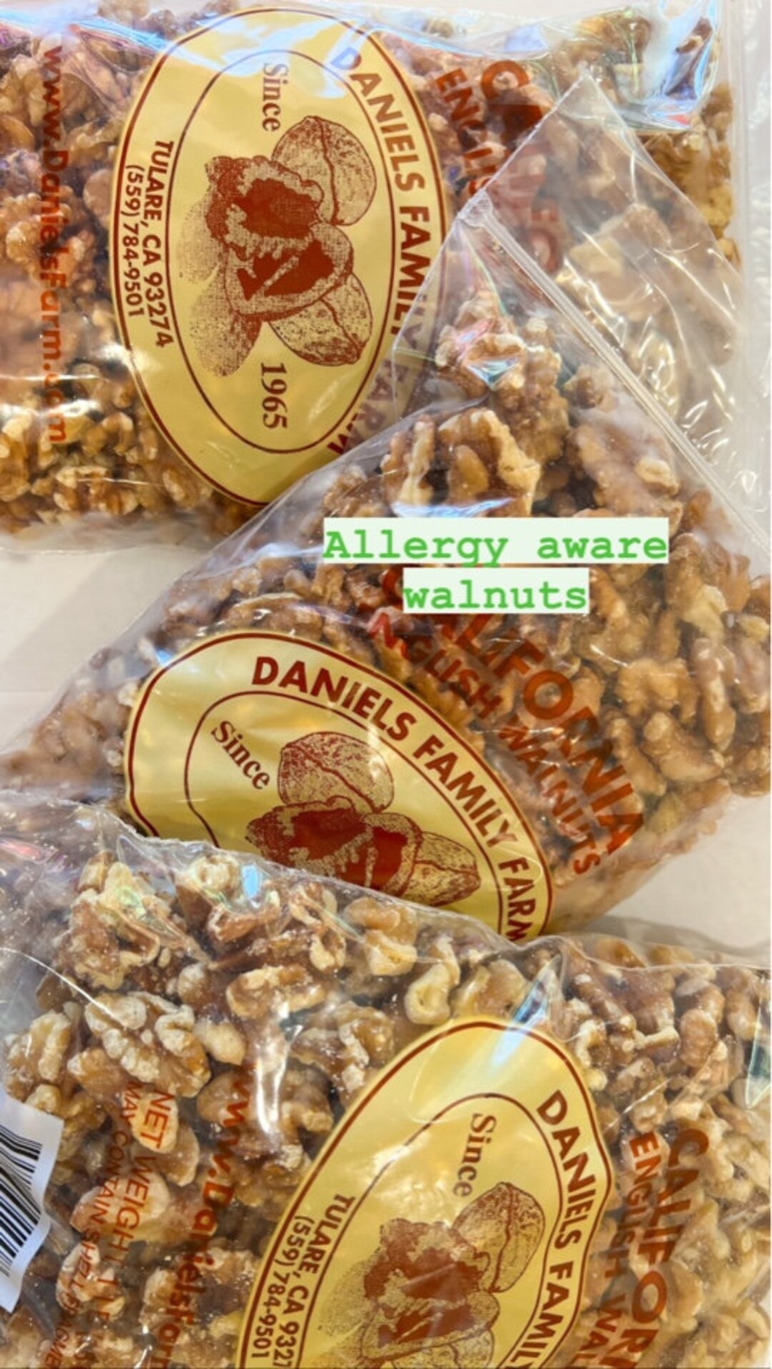 Walnut Allergy Test Kits and Allergy Aware Cases - Etsy