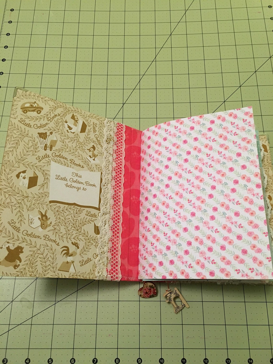 Little Golden Book Journal - the Brave Little Taylor - Etsy