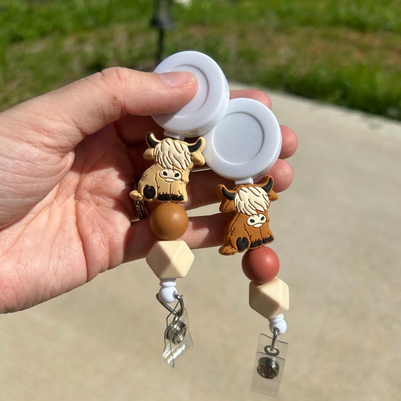 Retractable Badge Reel - Etsy