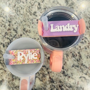 Stanley Cup Name Plate, 20 Ounce or 30 Ounce Name Plate, Lid Name Tag ...