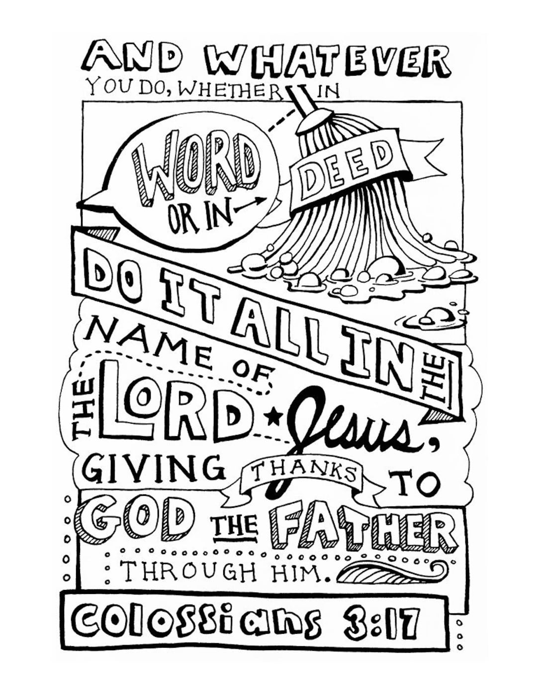 Bible Verse Doodle Art at Sandie Ambler blog