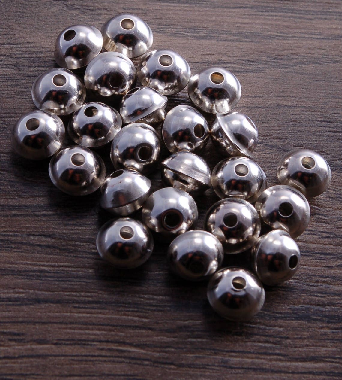 Sterling Silver Bench Made Beads 6mm (pack of 10 Beads) DB2H - Etsy