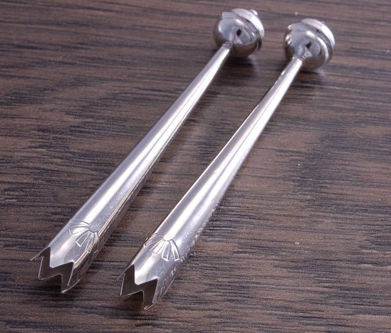 Sterling Silver Bolo Tie Tips With 8mm Bead DB2Z - Etsy