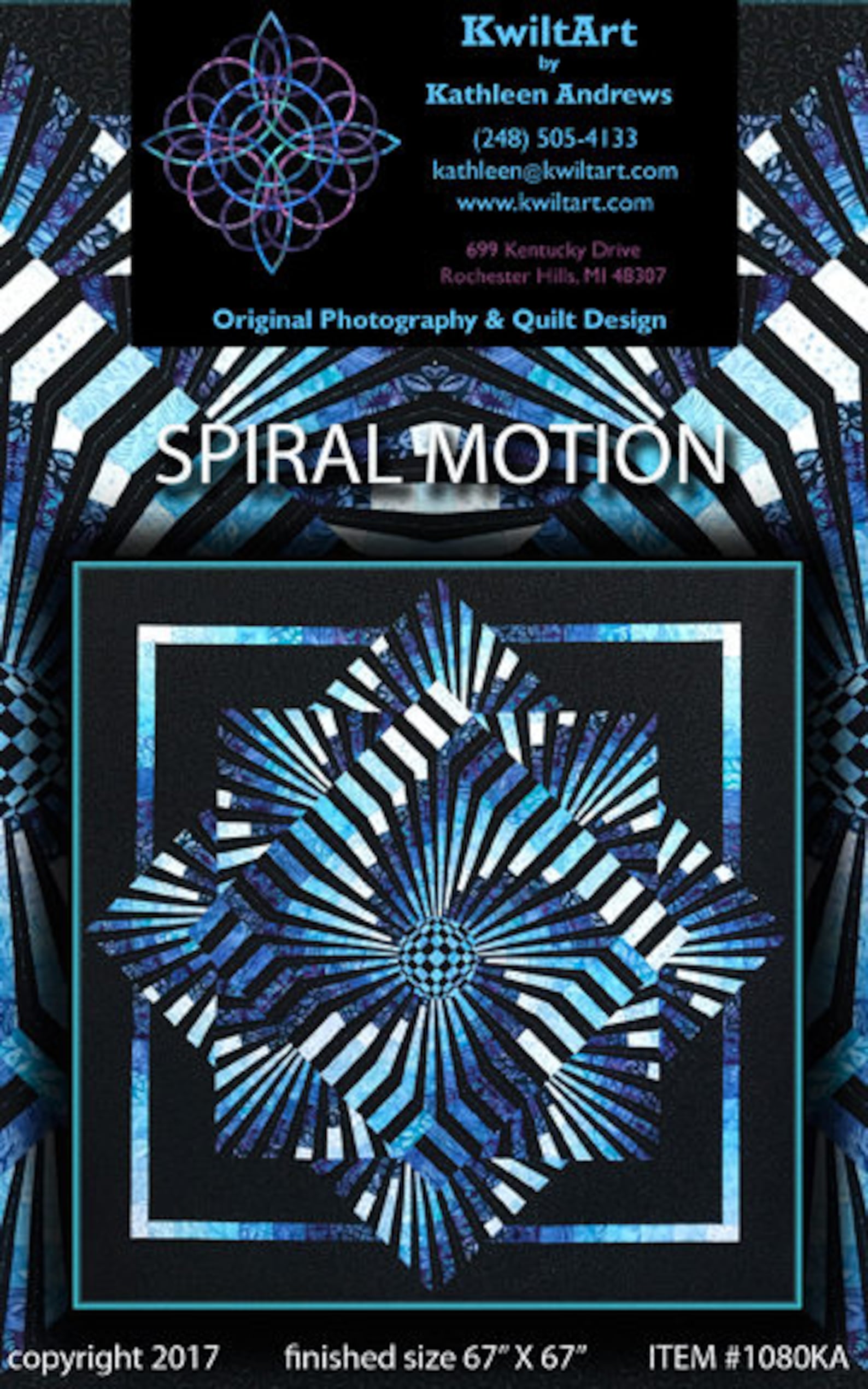 Spiral Motion Quilt Pattern - Etsy