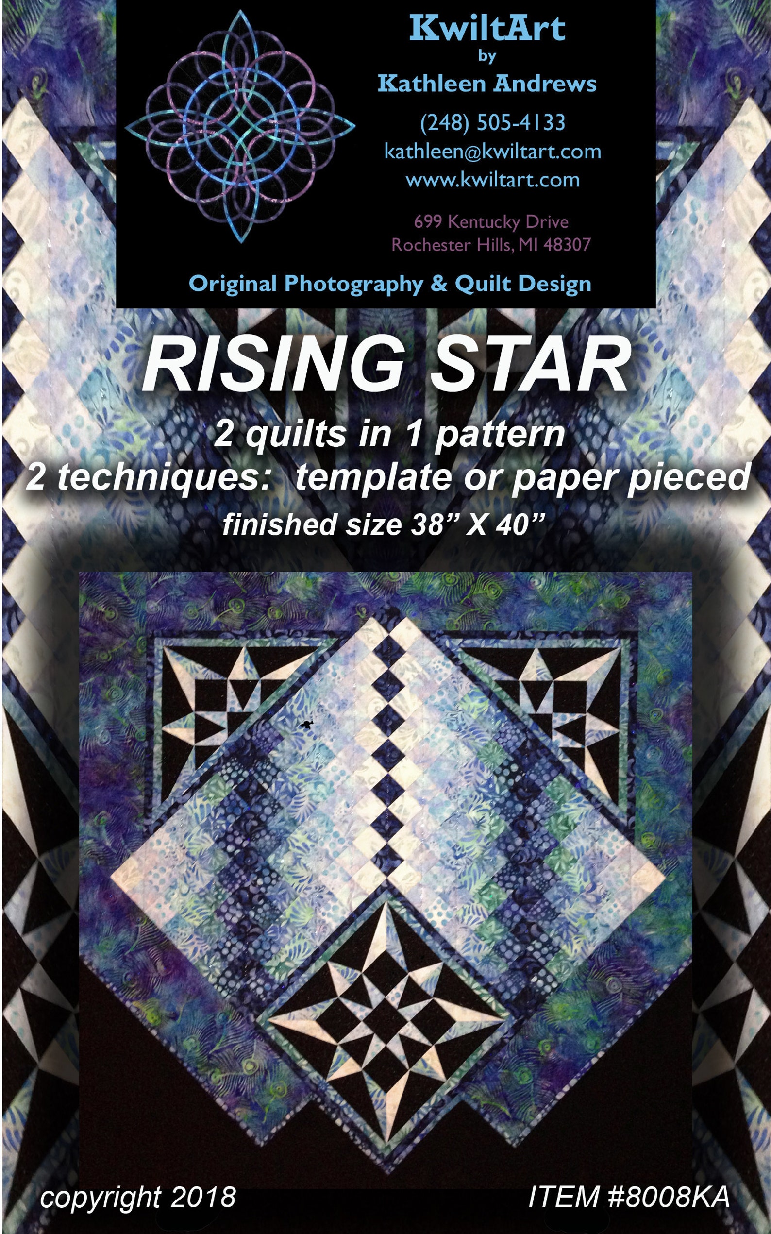Rising Star 2 in 1 Quilt Pattern - Etsy