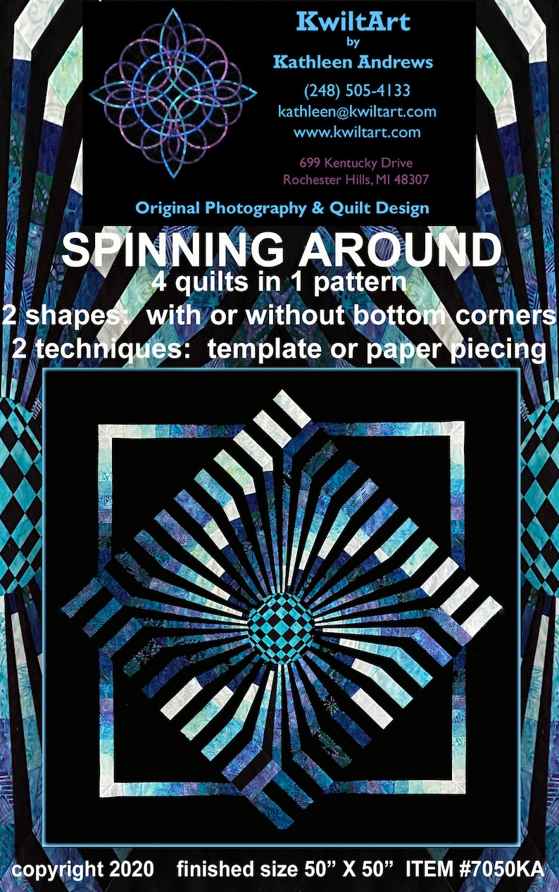 Spinning Around Quilt Pattern - Etsy