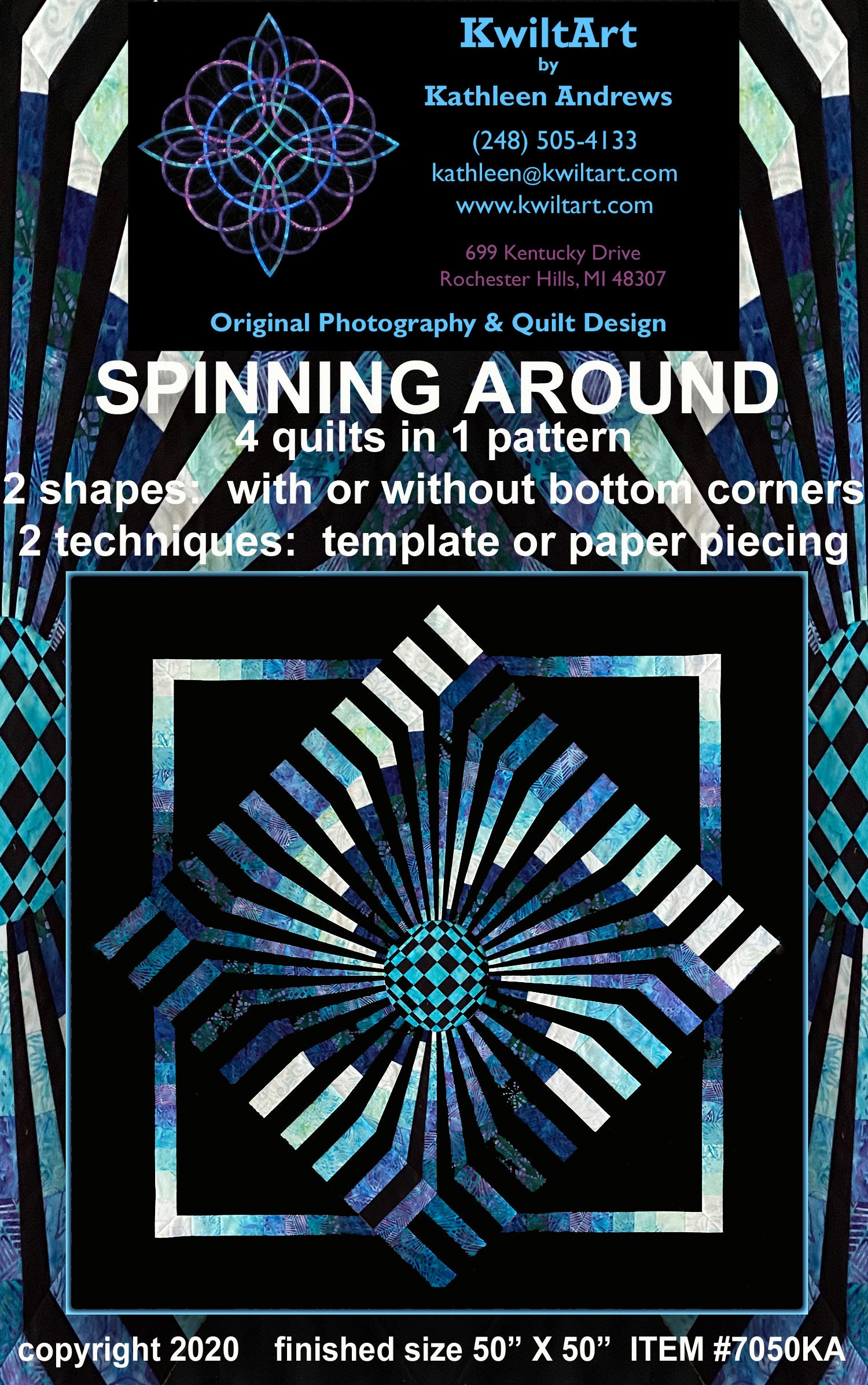 Spinning Around Quilt Pattern - Etsy