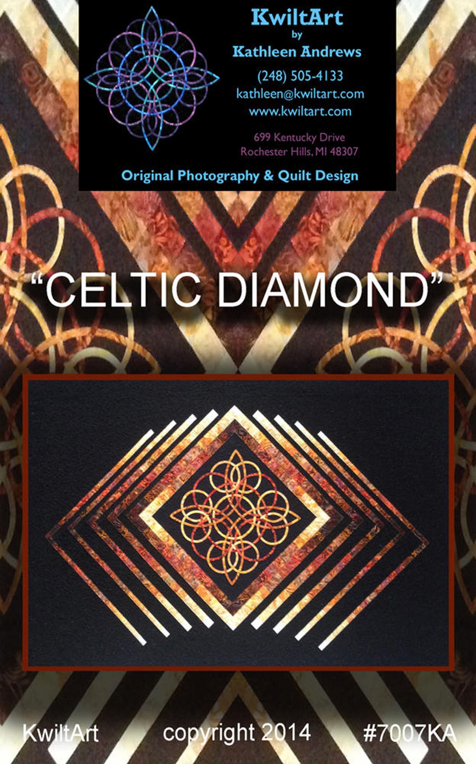 Celtic Diamond Quilt Pattern - Etsy