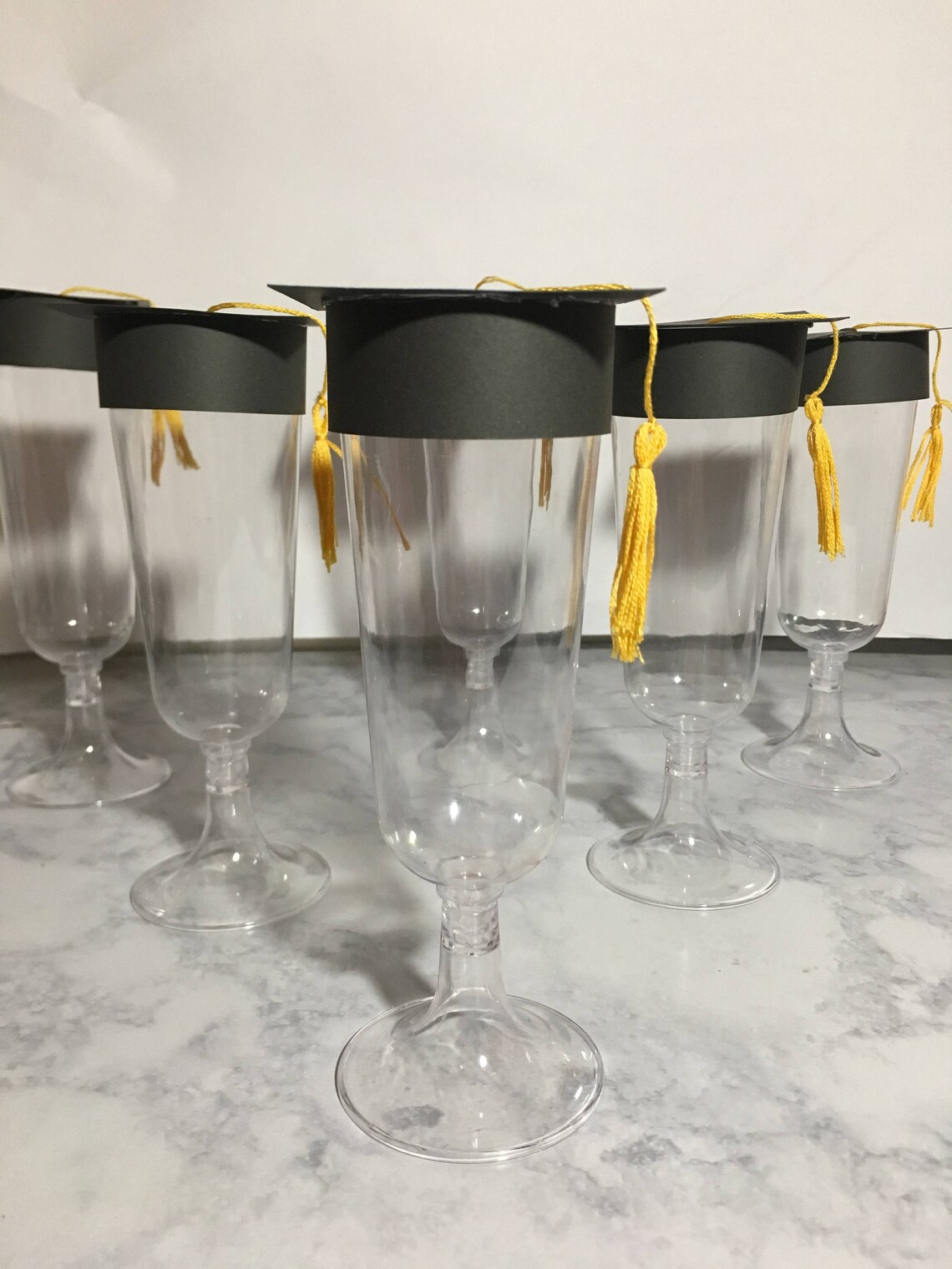Graduation Party Decoration -champagne Toppers 12 Ct - Etsy