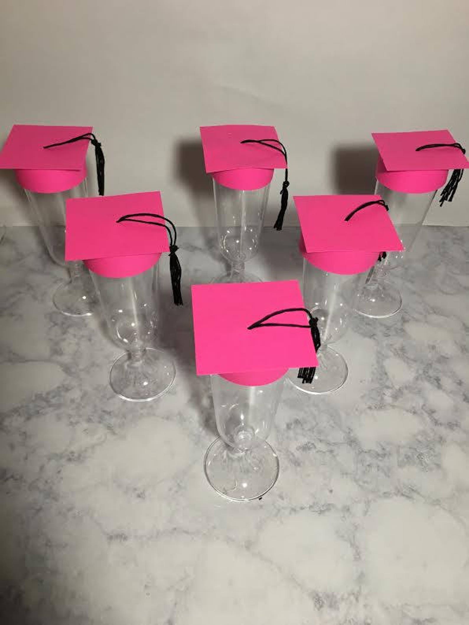Graduation Party Decoration -champagne Toppers 12 Ct - Etsy