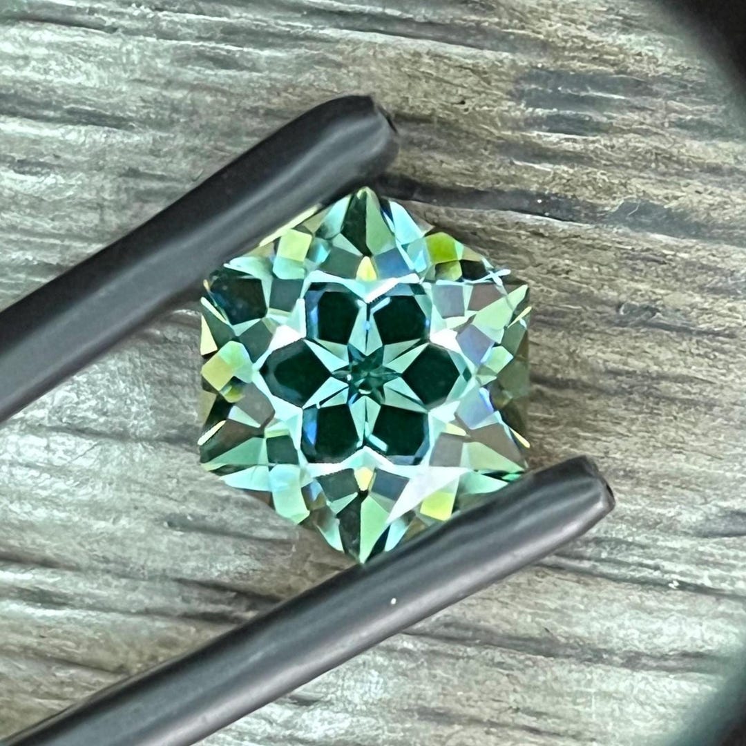 8.9ct Triple Color Change Holmium Doped Cubic Zirconia UV Reactive - Etsy