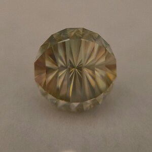 5.88ct 10.3mm White Clear Synthetic Rutile Loose Gemstone - Etsy