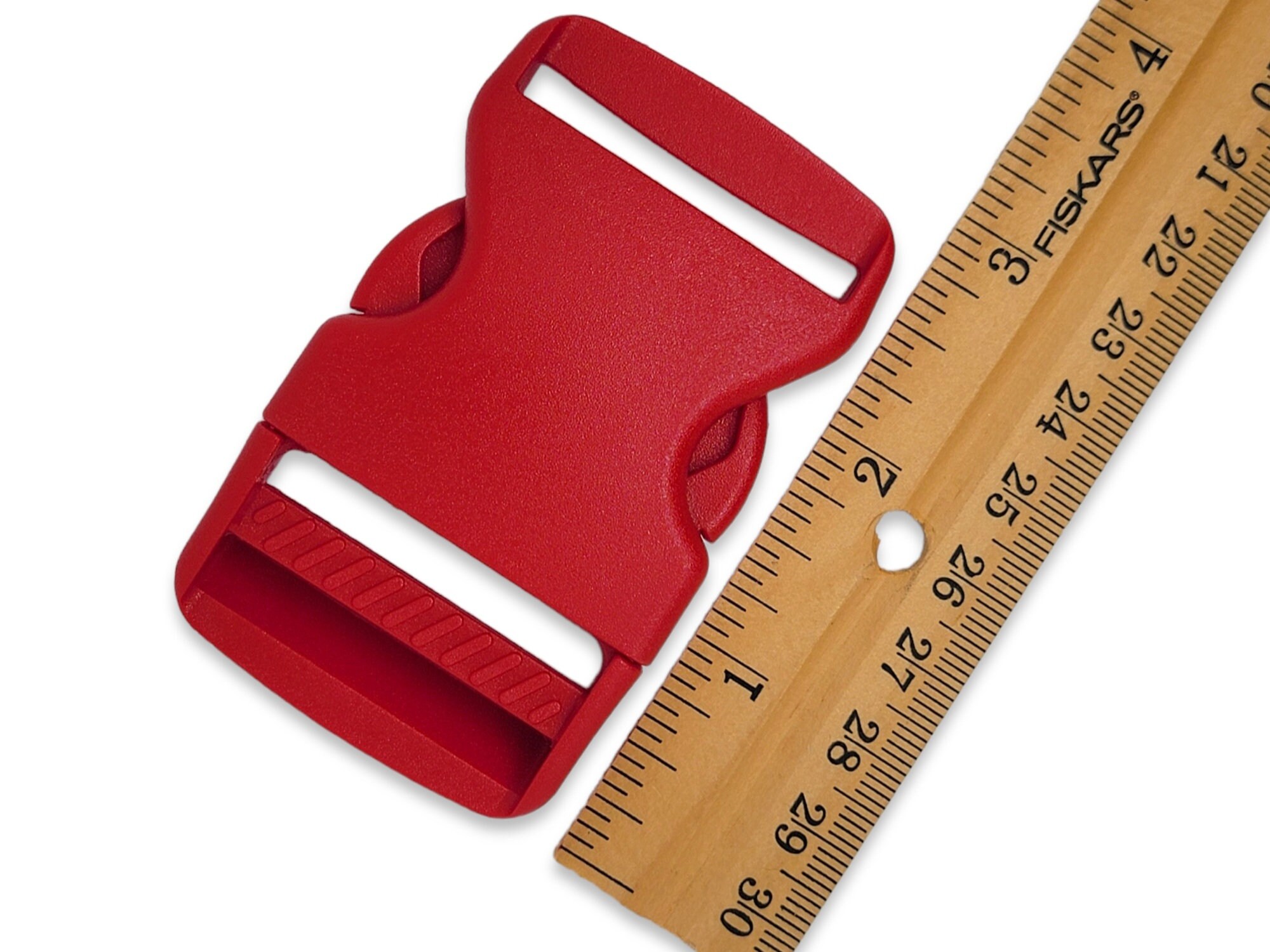 1.5-inch Wide Red Plastic Side-release Buckle Buckle Fastener for Dog ...