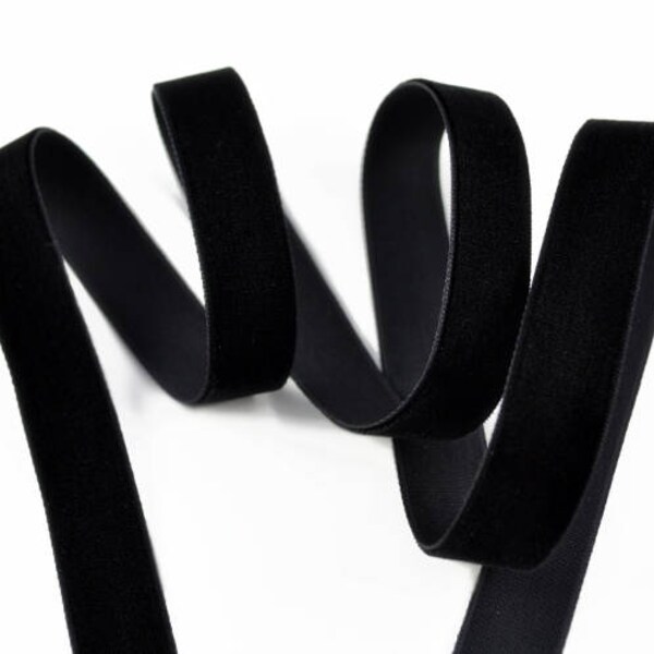 Black Velvet Ribbon - Etsy