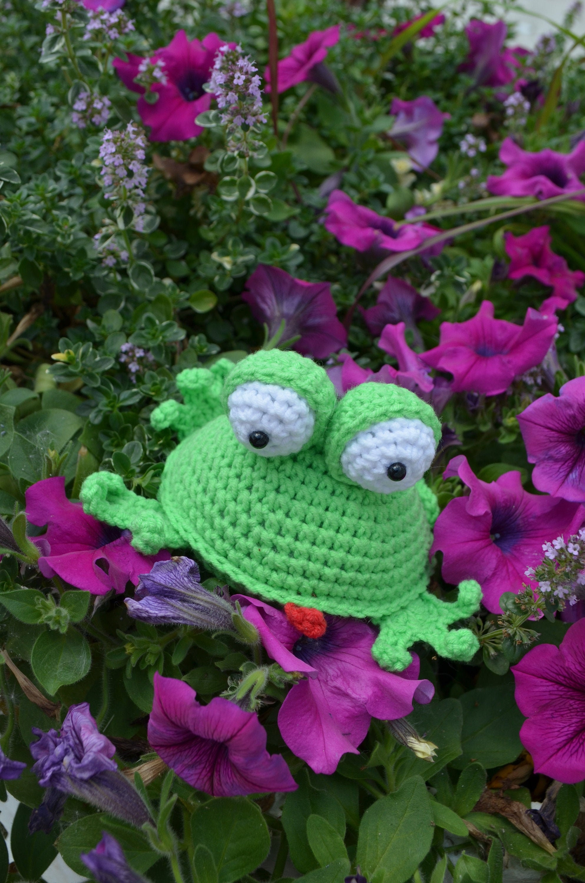 Handmade frog plush Cute frog stuff Crochet toad | Etsy