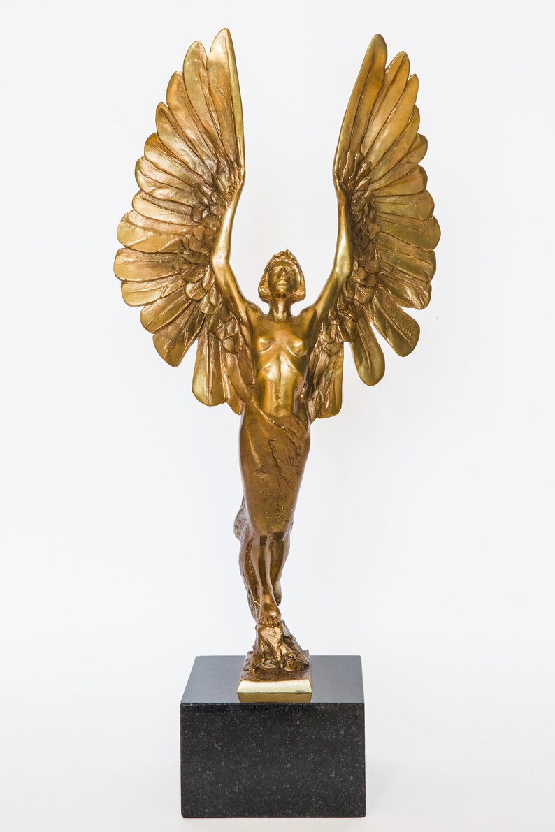 Bronze Sculpture, Nike the Goddess of Victory, Sculpture - Etsy