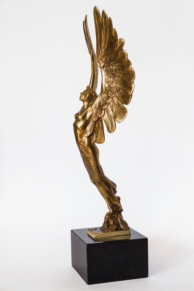 Bronze Sculpture, Nike the Goddess of Victory, Sculpture - Etsy