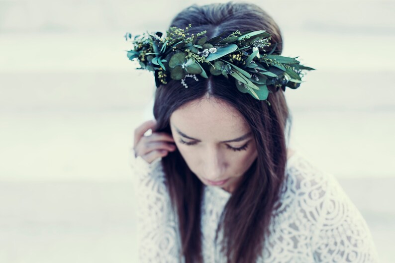 EUCALYPTUS Buttonhole Greenery Minimalist Groomsmen - Etsy