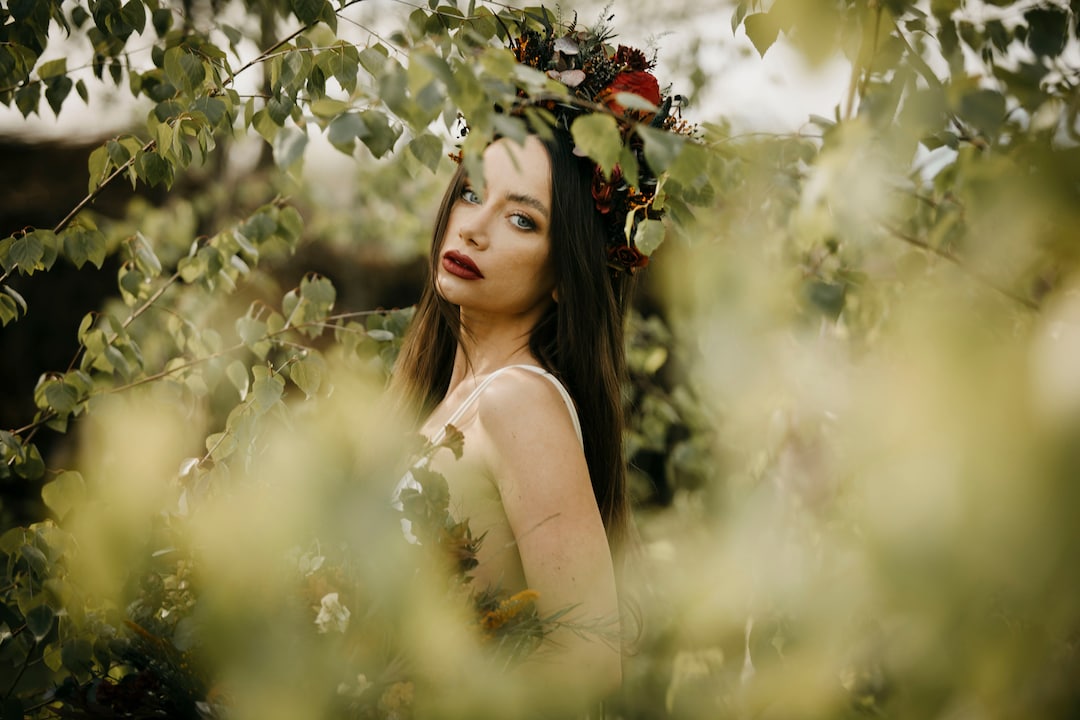 HAYLANA Tiara | Dark Burgundy Red Plum Burnt Orange Black Floral Half ...