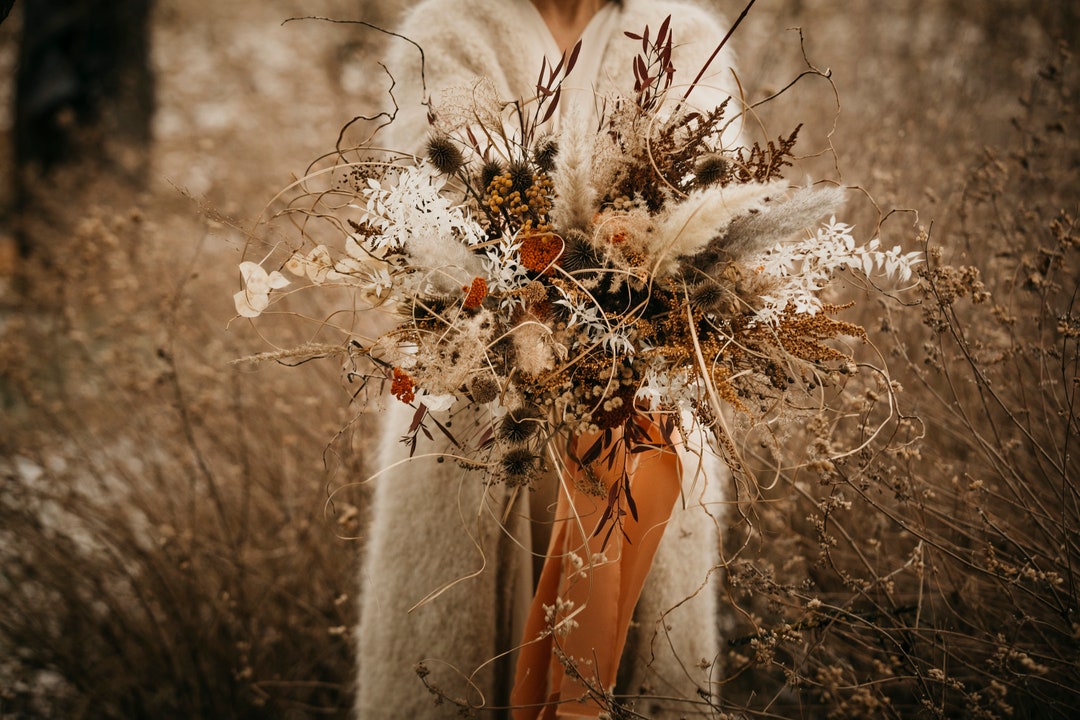 KILANI | Natural Organic Beautiful Bouquet / Boho Floral Romantic Bunch ...