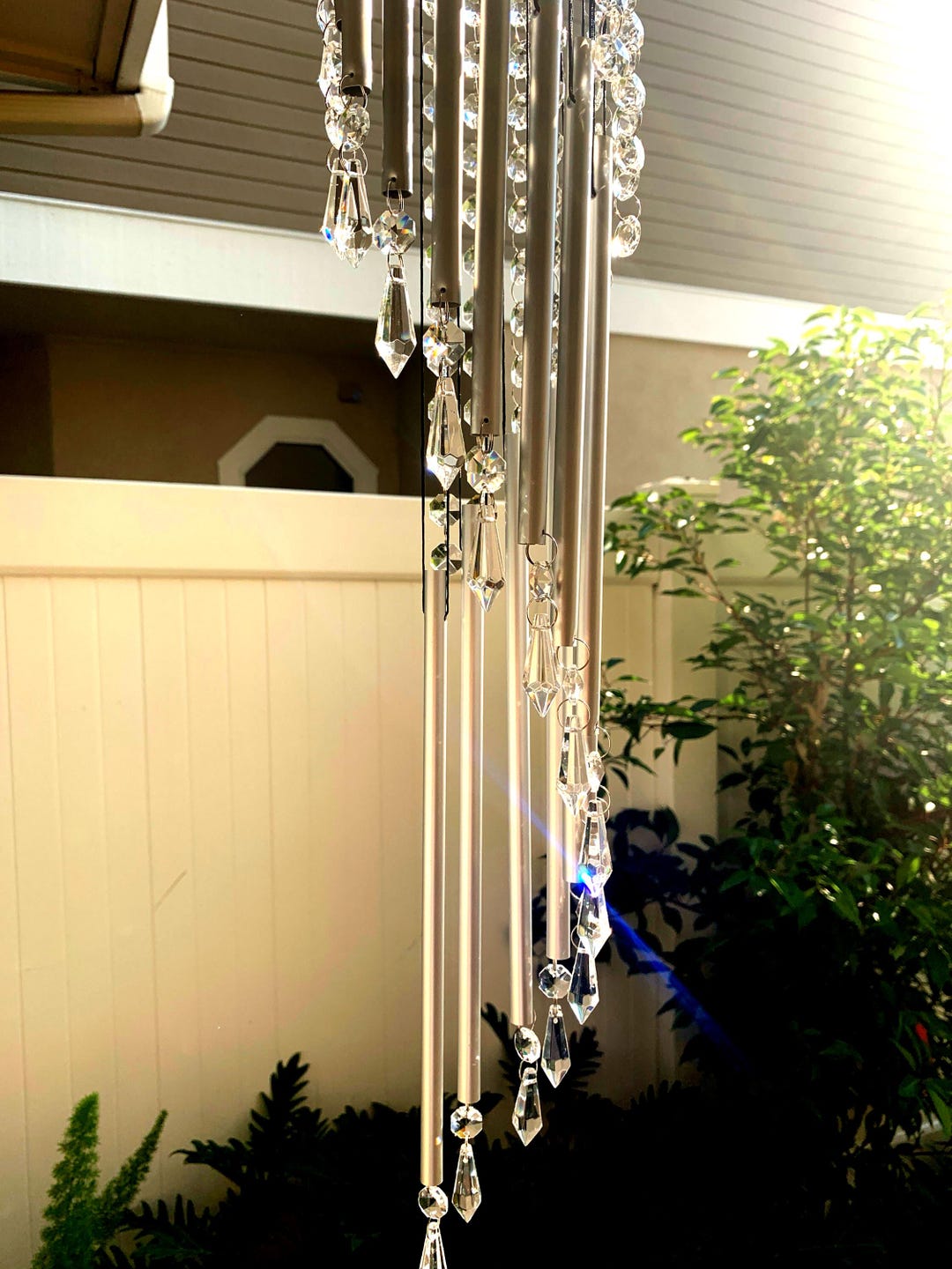 Spiral Wind Chime Crystal Sun Catcher - Etsy