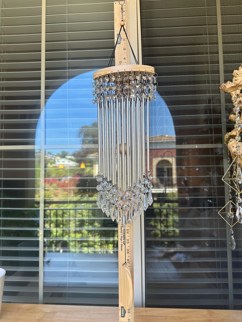 Wind Chime Crystal Chandelier Sun Catcher - Etsy