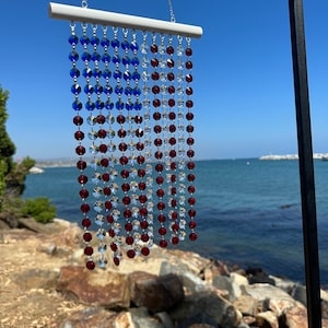 Crystal American Flag Suncatcher: Patriotic Veteran Gift - Etsy