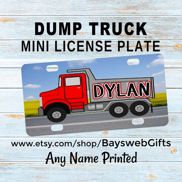 Mini License Plate - Etsy