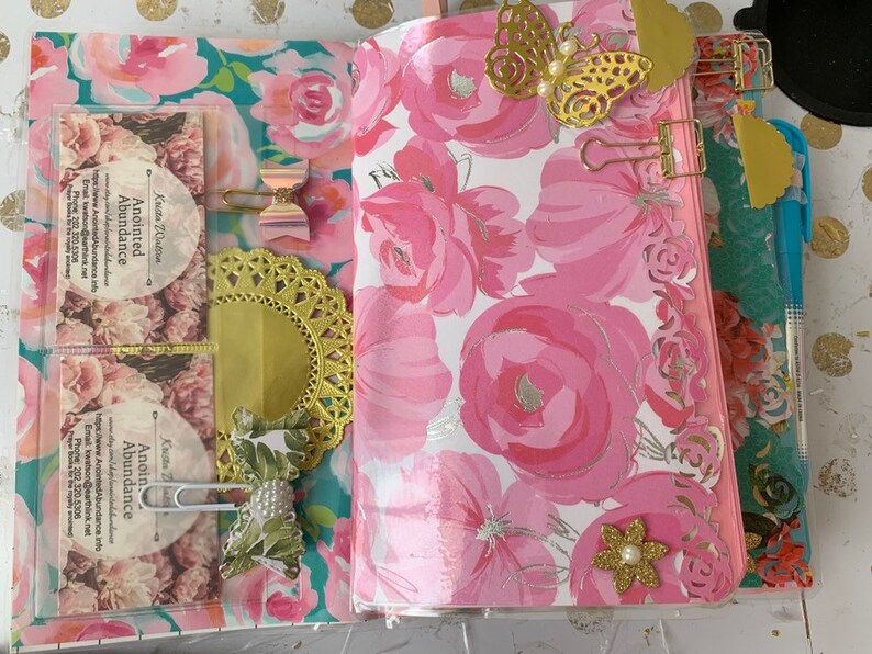 Peony Laminated Travelers Notebook - Etsy