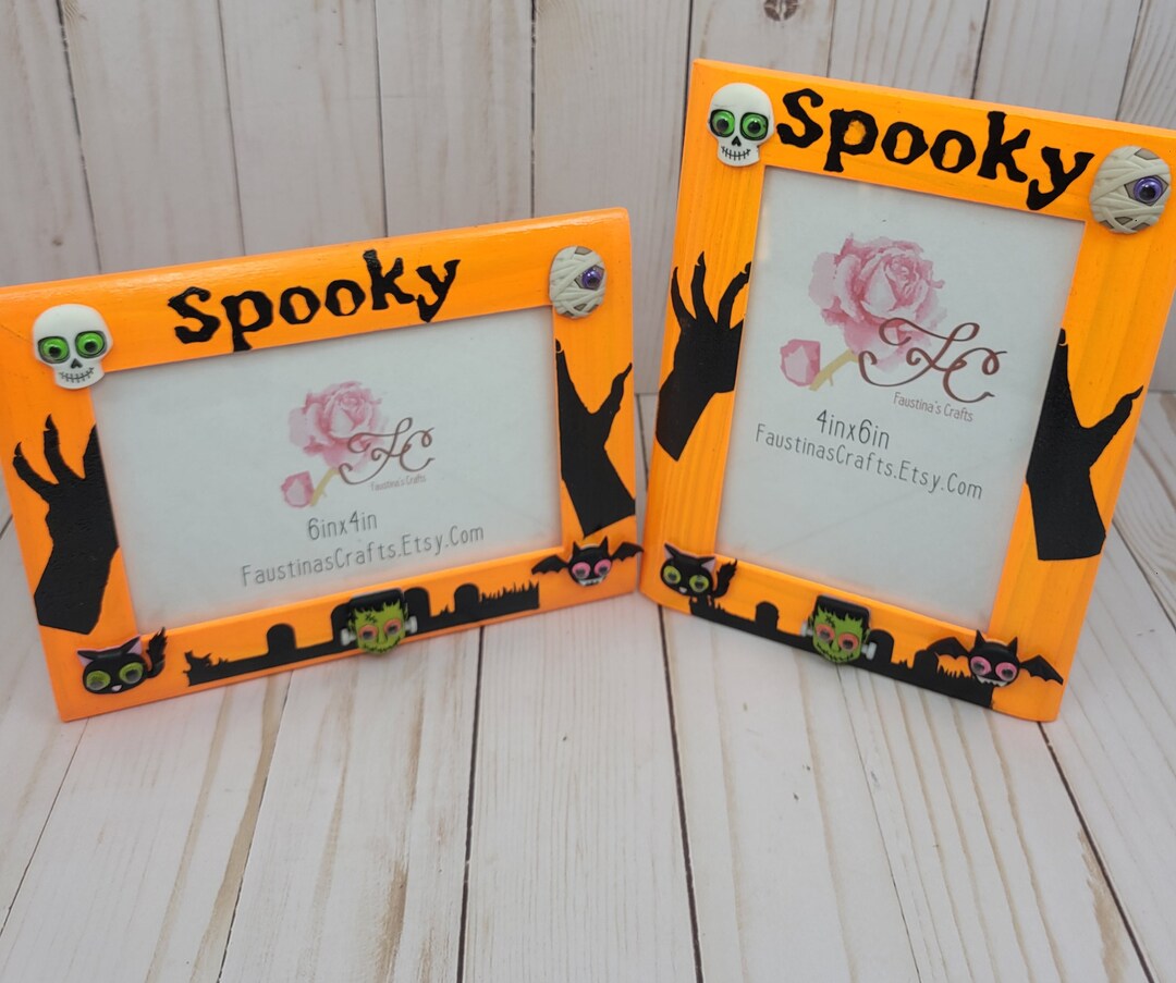 Halloween Spooky Frame - Etsy