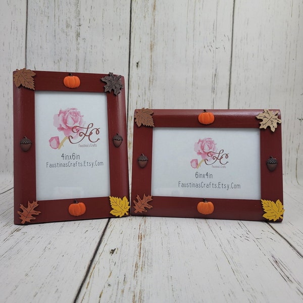 Fall Picture Frame - Etsy