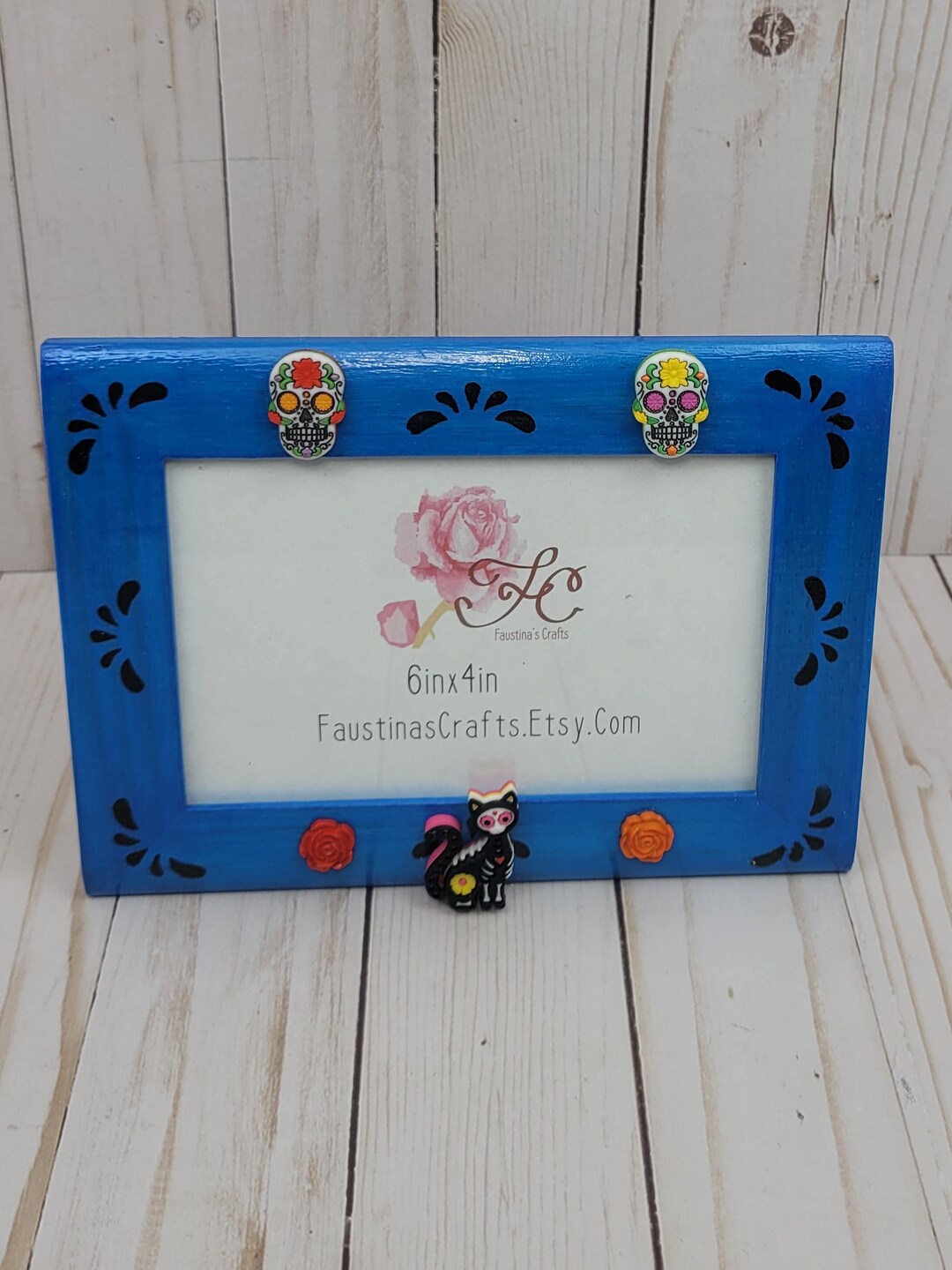 Day of the Dead Cat Frame - Etsy
