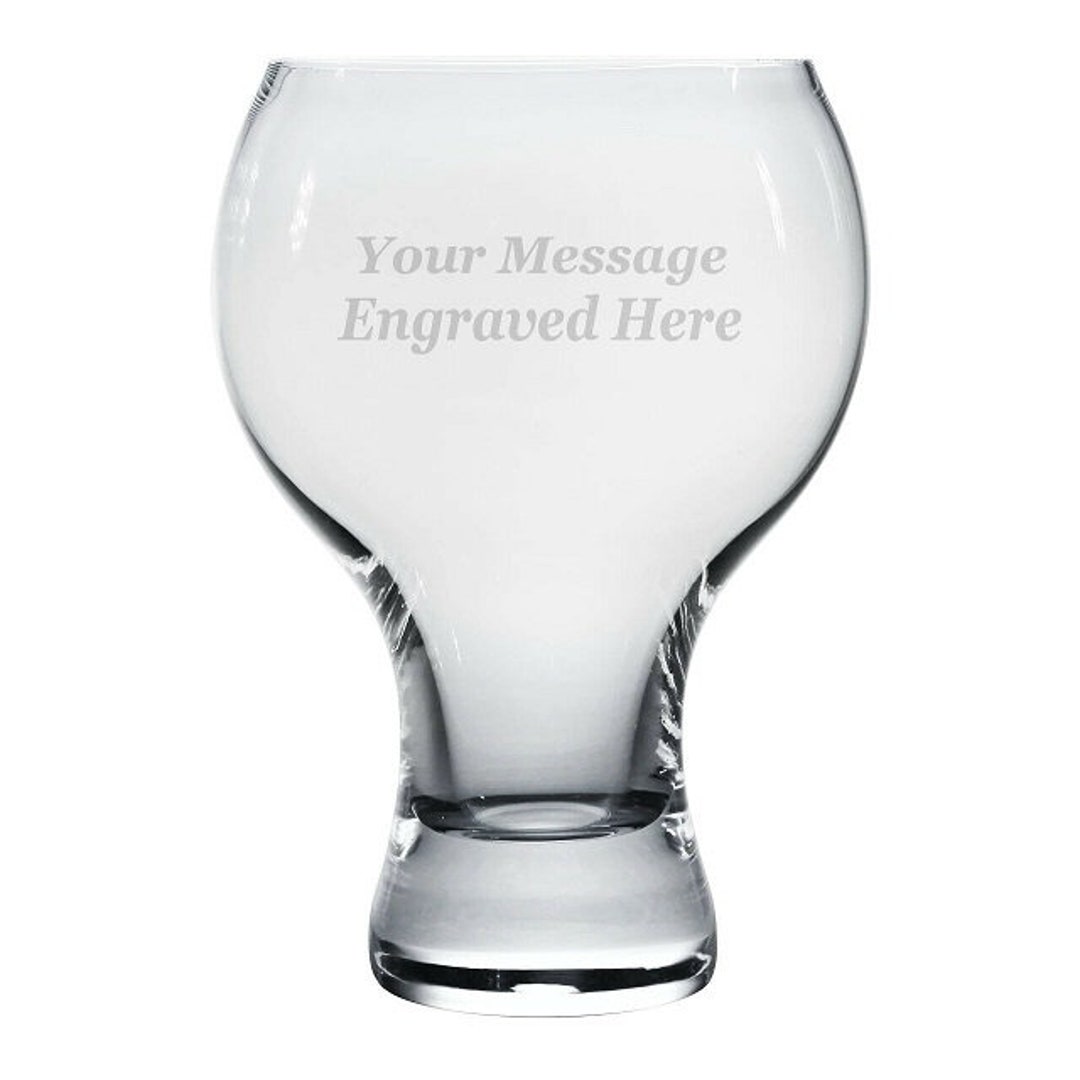Personalised Thick Stem Gin Glasses Engraved Etsy